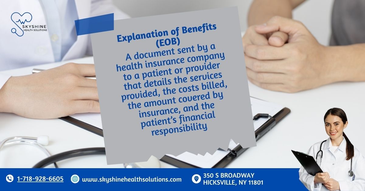 EOB (Explanation of Benefits): How to Read It and Why It Matters in ...